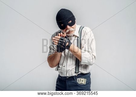 Elderly Robber Mask Image & Photo (Free Trial) | Bigstock