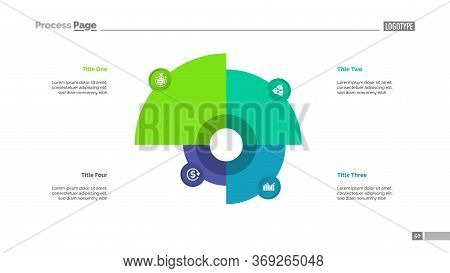Pie Chart Four Image & Photo (Free Trial) | Bigstock