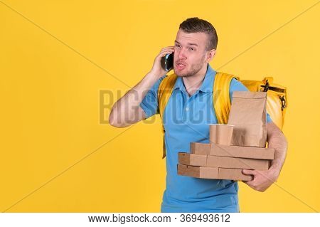 Angry Food Delivery Image & Photo (Free Trial) | Bigstock