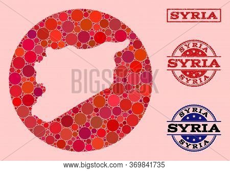Vector Map Syria Vector & Photo (Free Trial) | Bigstock