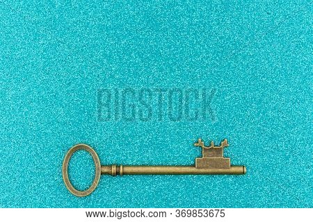 Skeleton Keys On Teal Image & Photo (Free Trial) | Bigstock