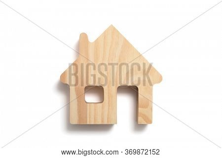 Wooden House Shape On Image & Photo (Free Trial) | Bigstock