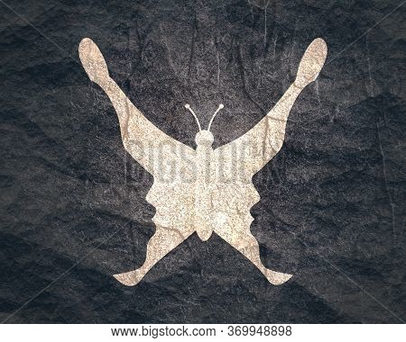 Butterfly Two Face Image & Photo (Free Trial) | Bigstock