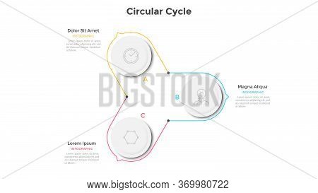 Cyclic Diagram 3 Vector & Photo (Free Trial) | Bigstock