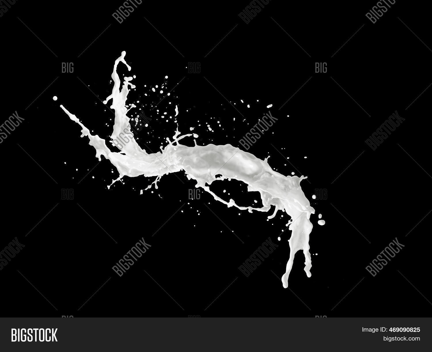 Milk White Liquid Image & Photo (Free Trial) | Bigstock