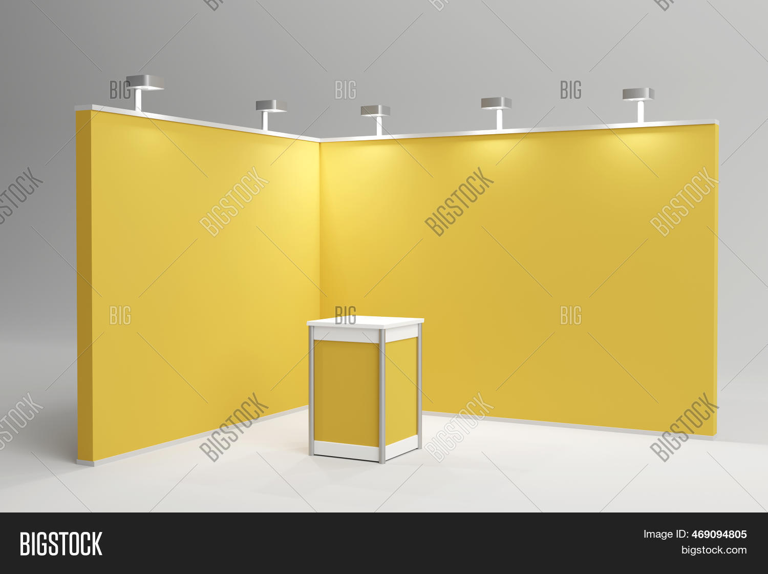 Empty Exhibition Stand Image & Photo (Free Trial) | Bigstock