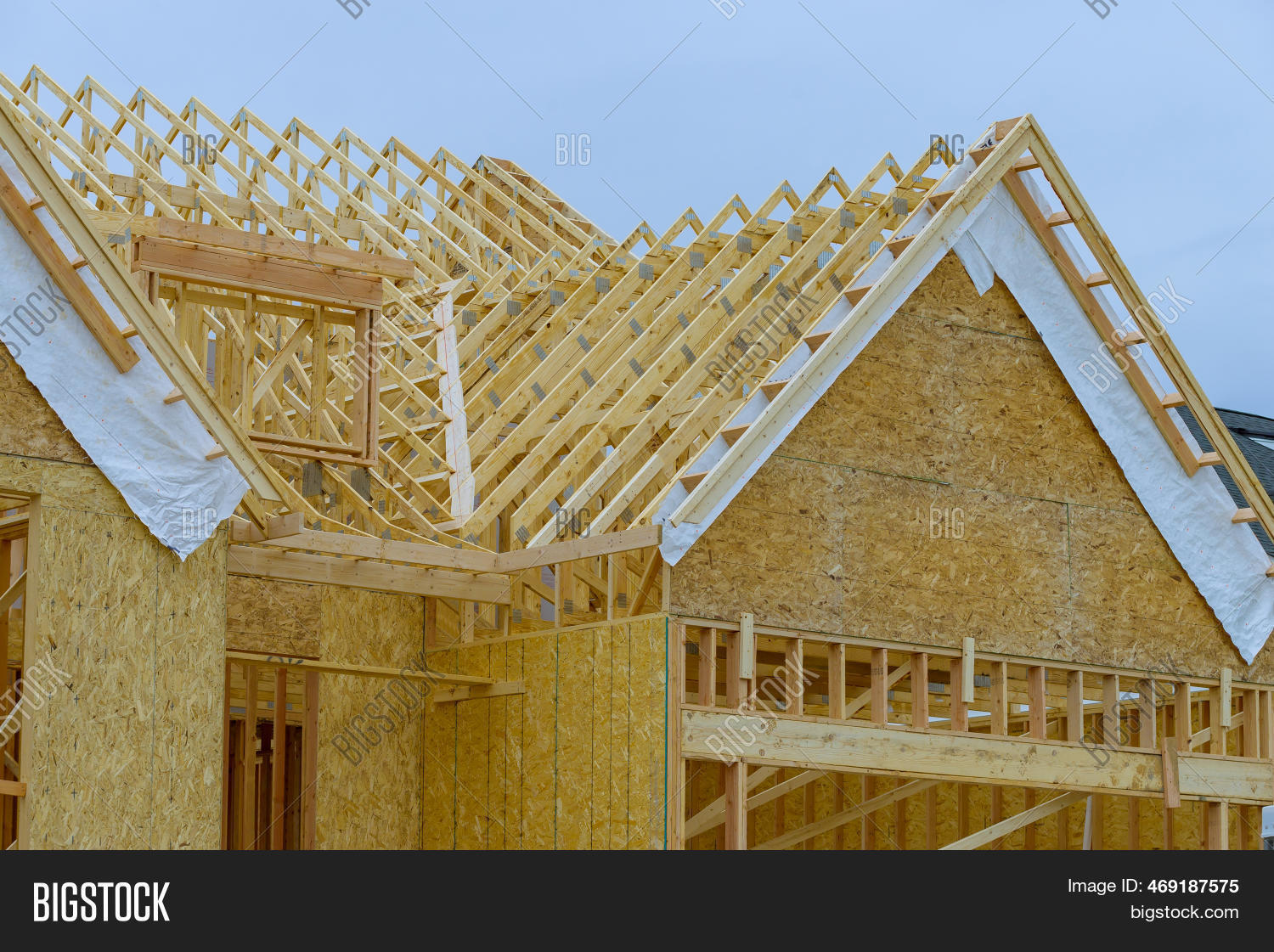 Rafters Walls Plywood Image & Photo (Free Trial) | Bigstock