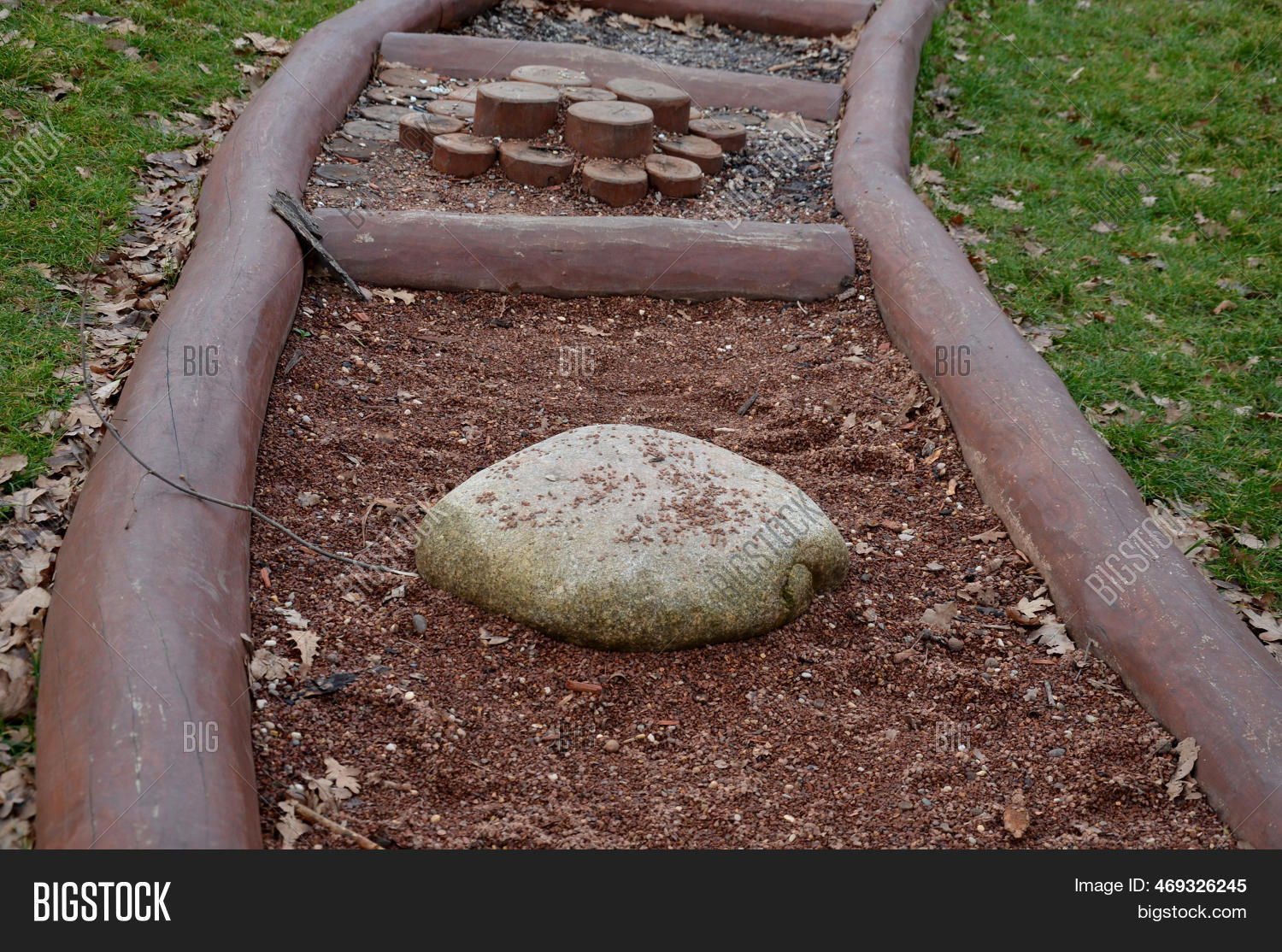 Tactile Path Bare Feet Image & Photo (Free Trial) | Bigstock