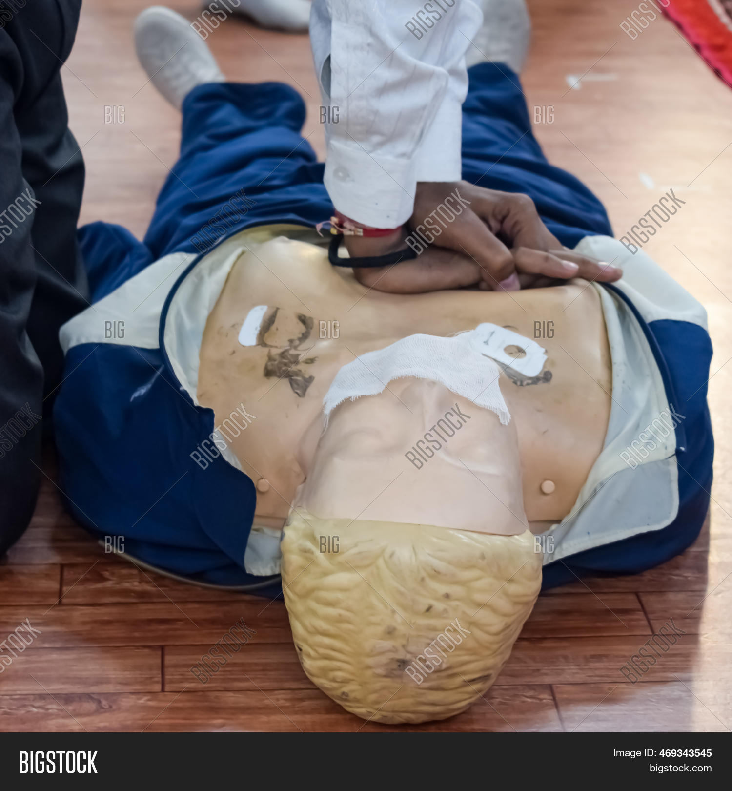 Human Dummy Lies On Image & Photo (Free Trial) | Bigstock