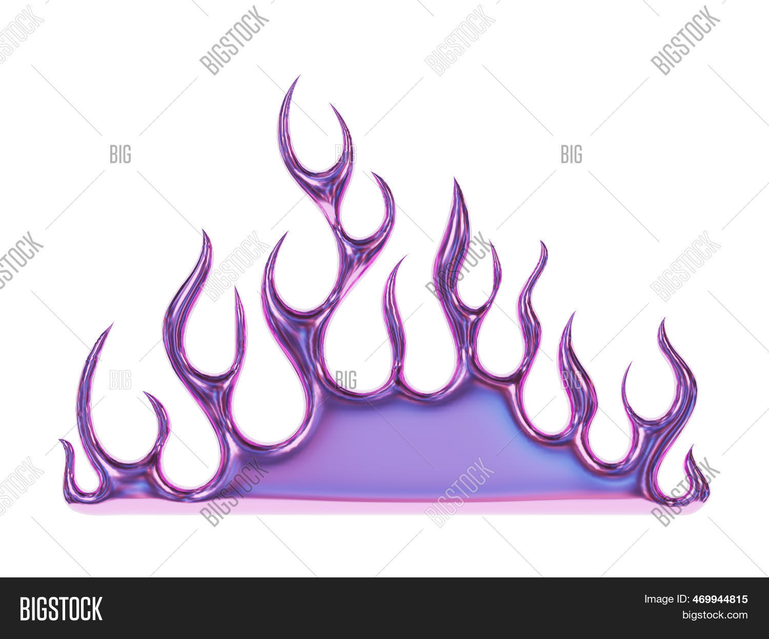 3d Chrome Metal Y2k Image & Photo (Free Trial) | Bigstock