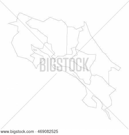 Costa Rica Political Vector & Photo (Free Trial) | Bigstock