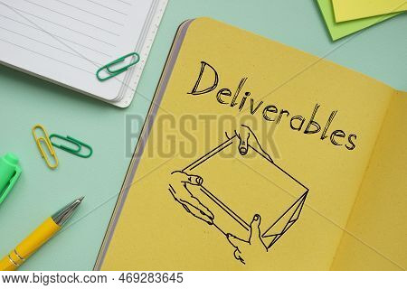 Deliverables Images, Illustrations & Vectors (Free) - Bigstock