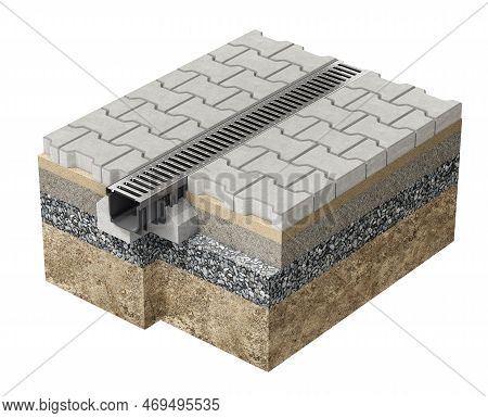 Cross Section Drainage Image & Photo (Free Trial) | Bigstock