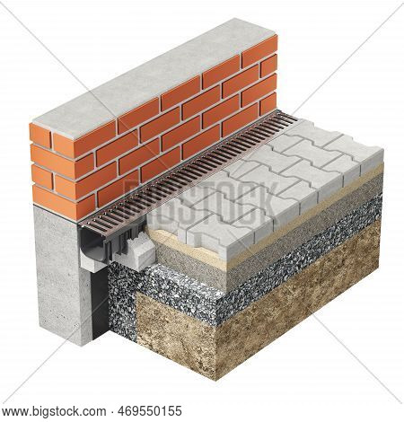 Cross Section Drainage Image & Photo (Free Trial) | Bigstock