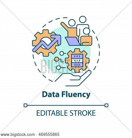 Data Fluency Concept Vector & Photo (Free Trial) | Bigstock