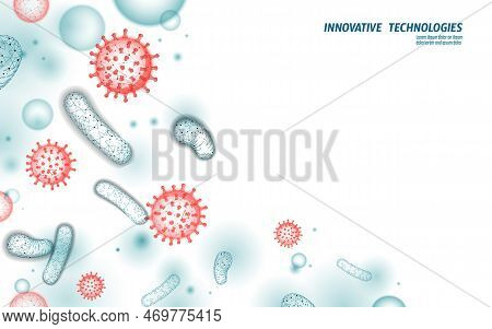 Microscope Virus 3d Vector & Photo (Free Trial) | Bigstock