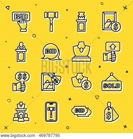 Set Line Price Tag Vector & Photo (Free Trial) | Bigstock