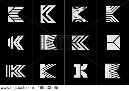 Simple K Logo Design Vector & Photo (Free Trial) | Bigstock
