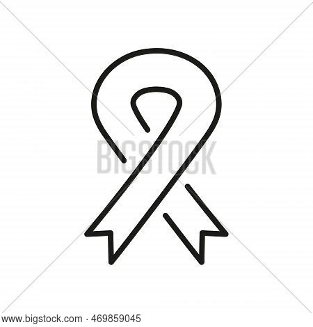 Cancer Ribbon Loop Vector & Photo (Free Trial) | Bigstock
