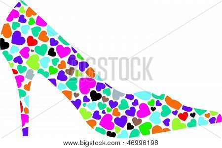 Shoe Hearts Vector & Photo (Free Trial) | Bigstock