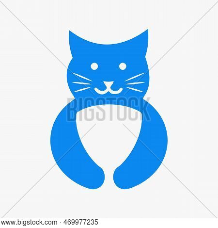 Cat Shield Logo Vector & Photo (Free Trial) | Bigstock