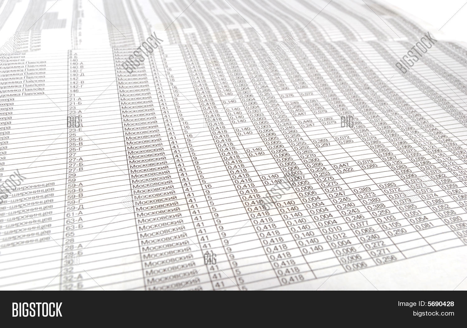 Table Number Image & Photo (Free Trial) | Bigstock