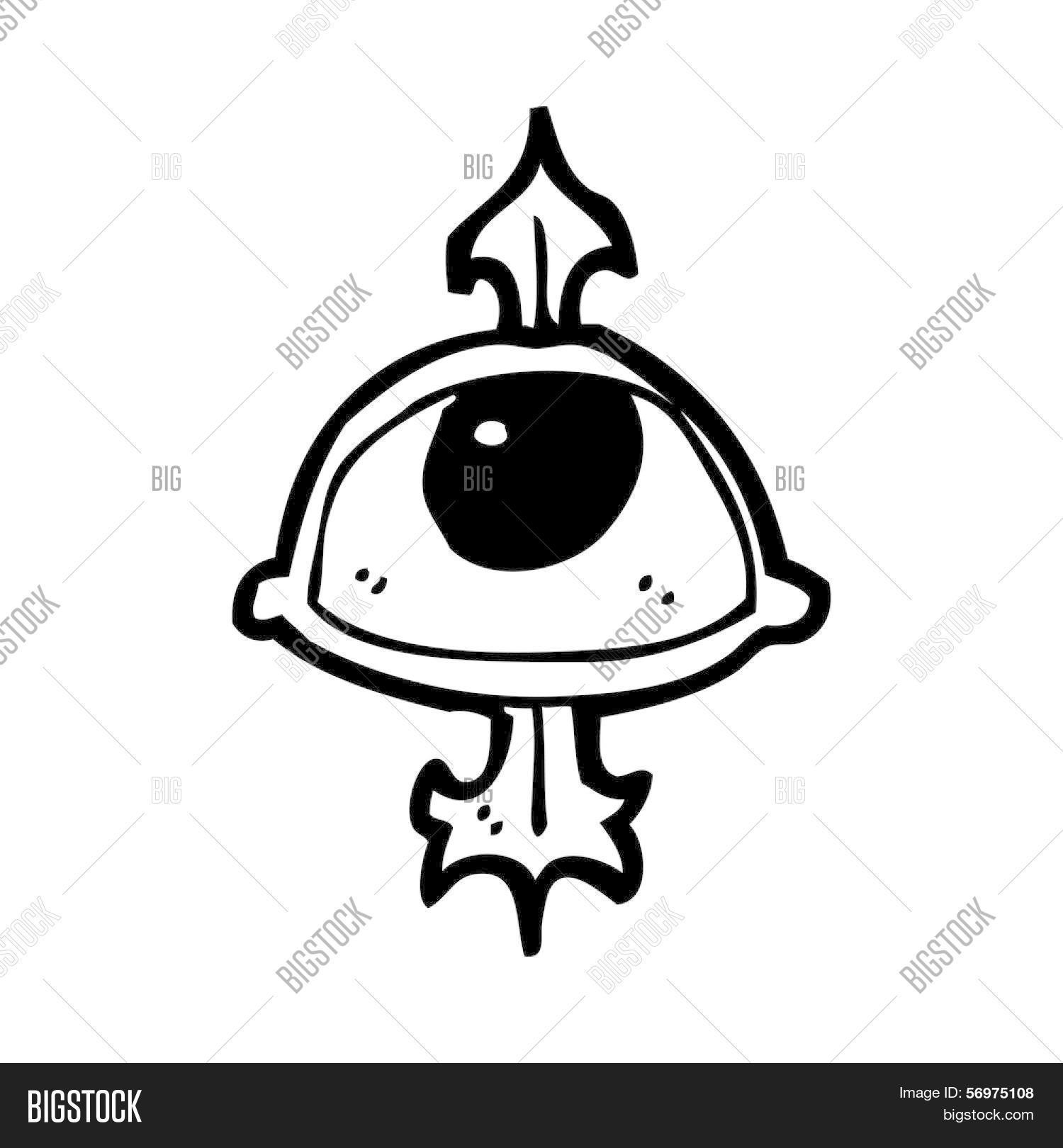 Cartoon Eye Symbol Vector & Photo (Free Trial) | Bigstock