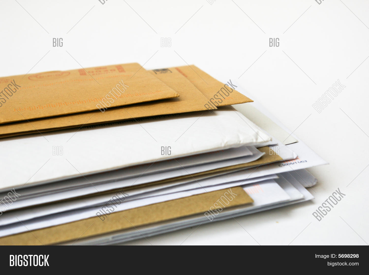 Stack Envelopes Image & Photo (Free Trial) | Bigstock