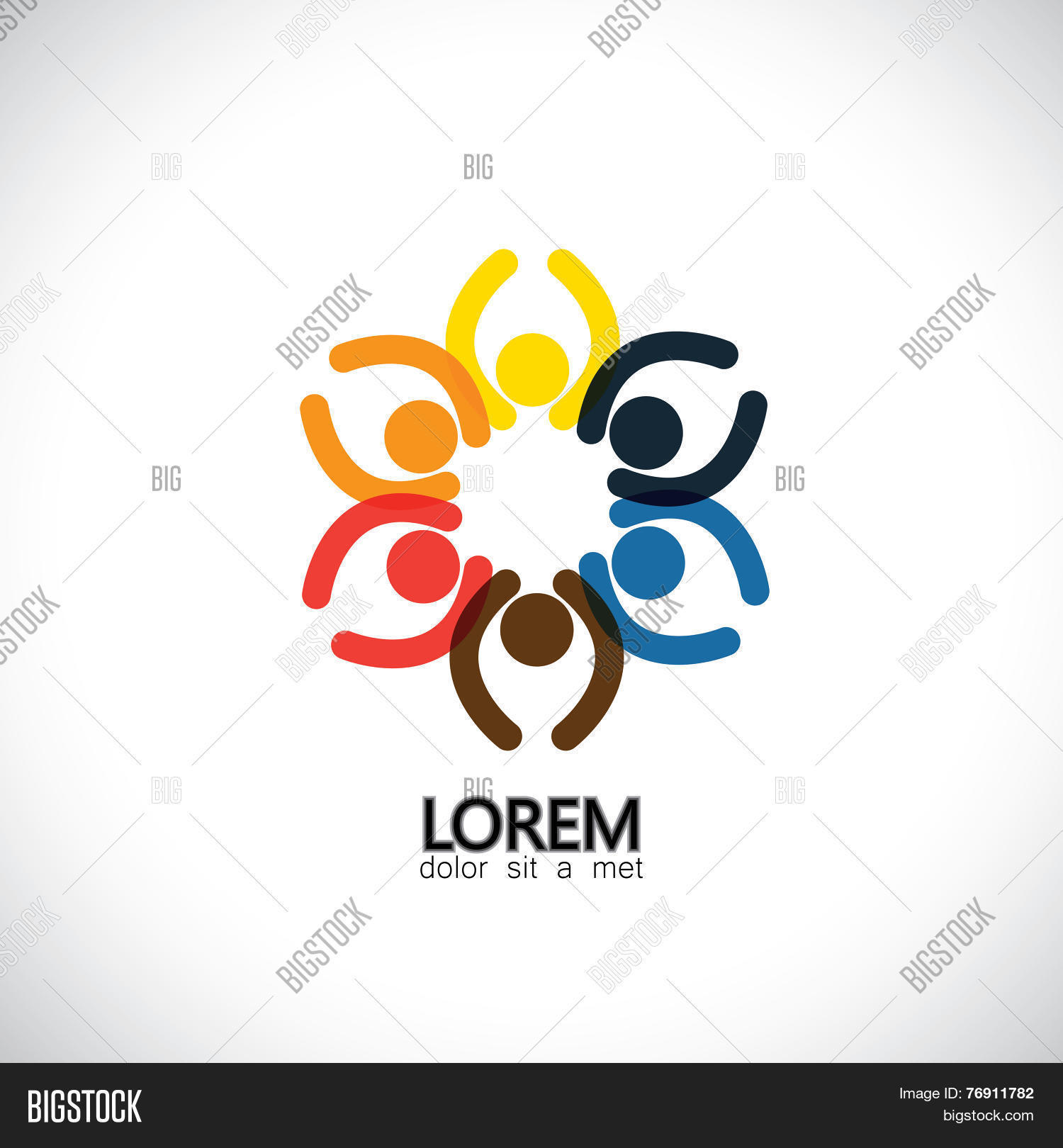 Employees Circle - Vector & Photo (Free Trial) | Bigstock