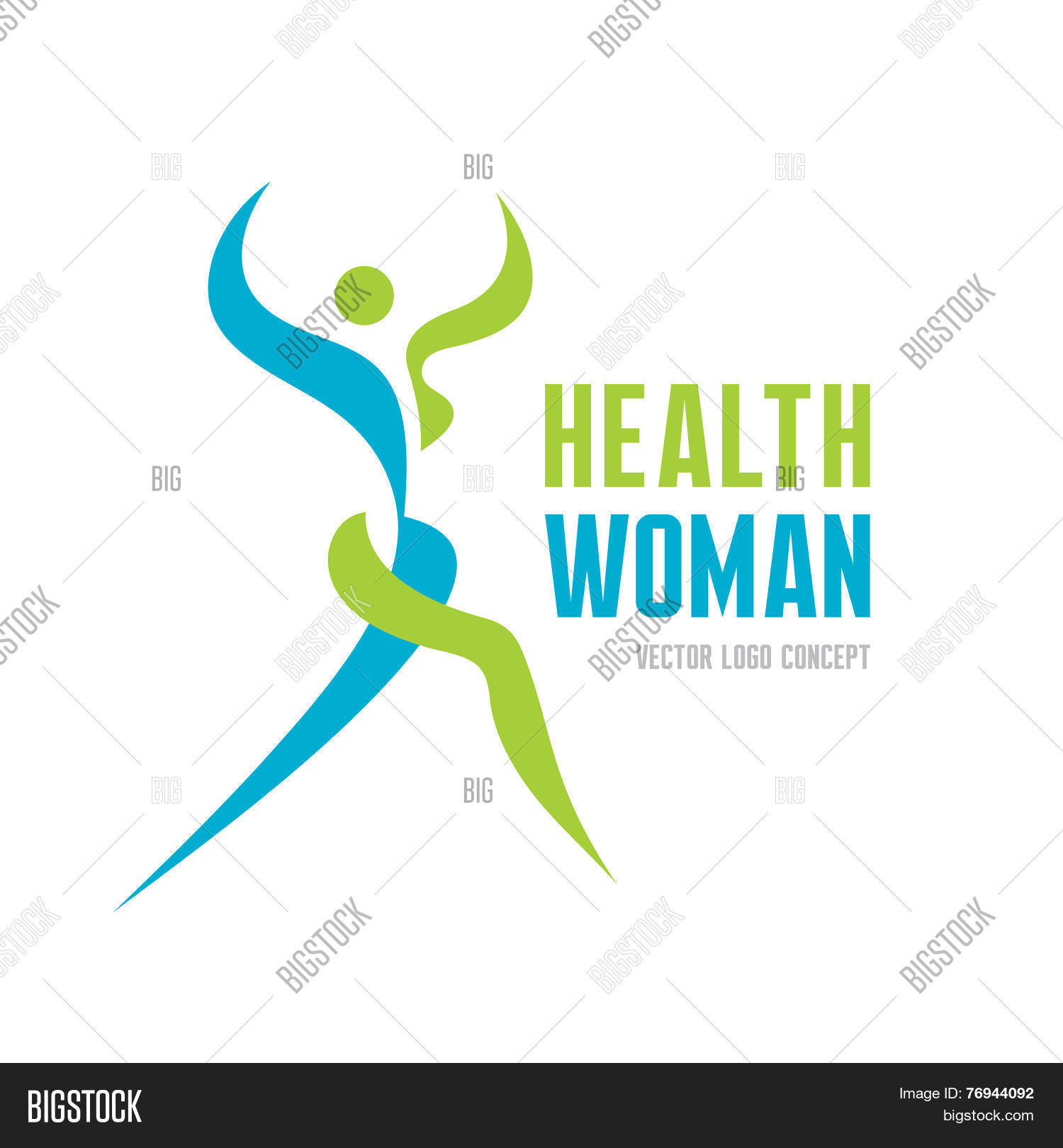 Health Woman - Vector Vector & Photo (Free Trial) | Bigstock