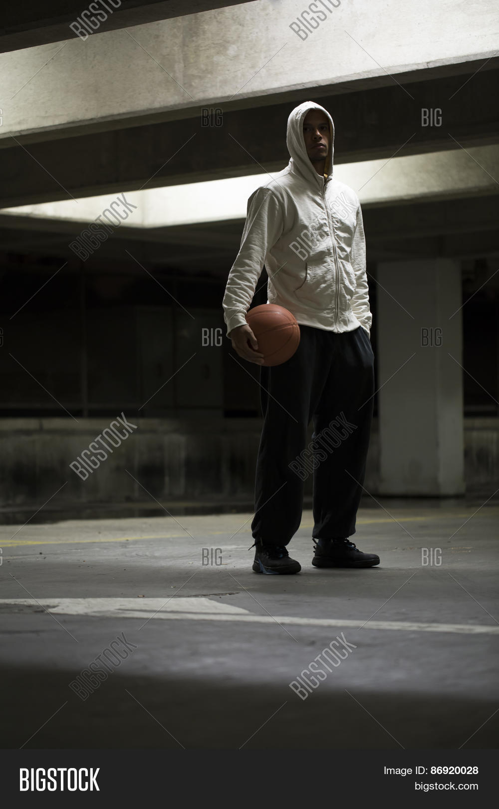 Hooded Basketball Image & Photo (Free Trial) | Bigstock
