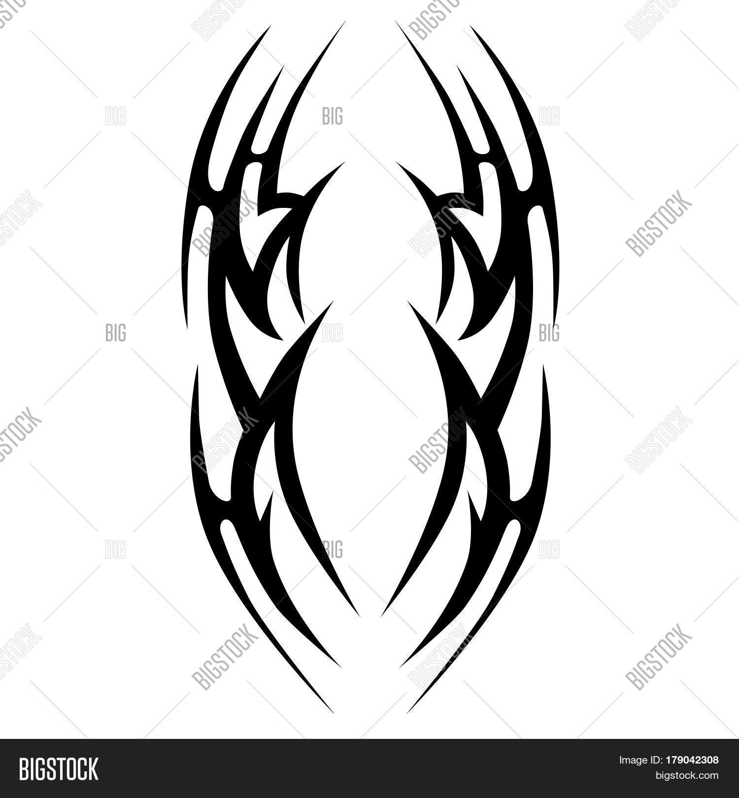Tattoo Tribal Vector Vector & Photo (Free Trial) | Bigstock