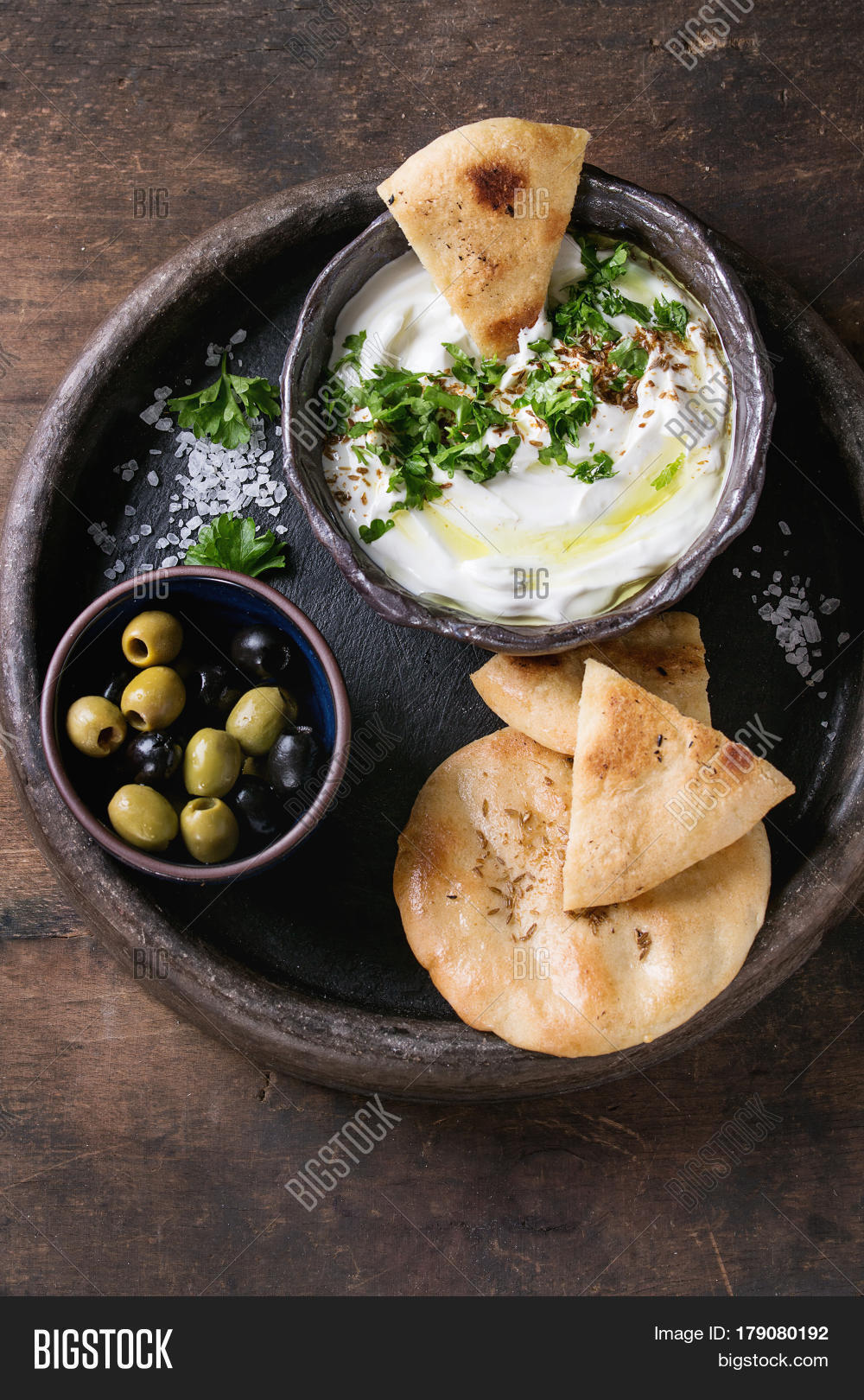 Labneh Middle Eastern Image & Photo (Free Trial) | Bigstock