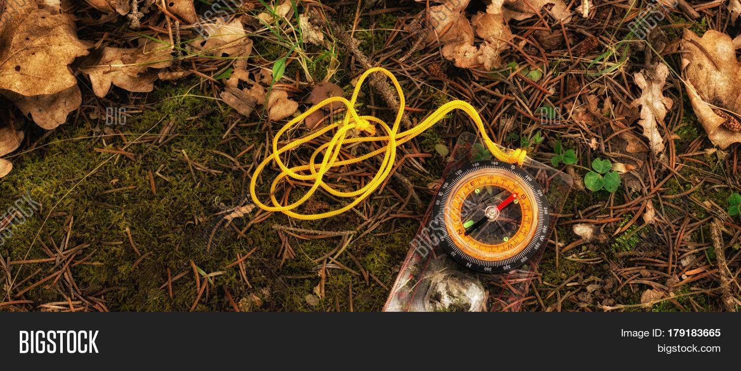 Compass On Ground Image & Photo (Free Trial) | Bigstock
