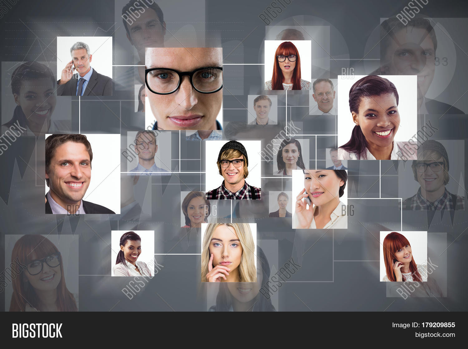 Connection Between Image & Photo (Free Trial) | Bigstock