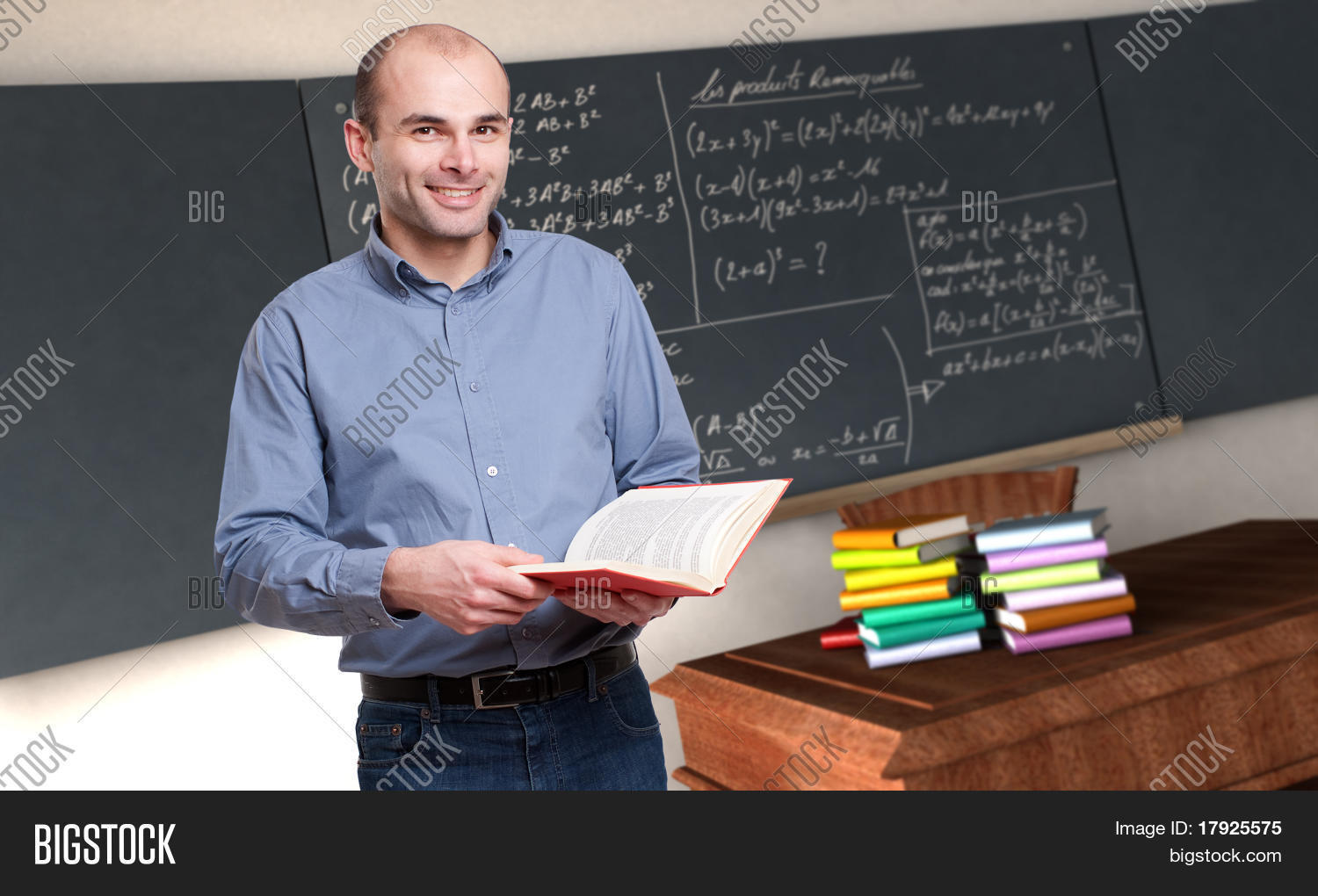 Young Male Teacher Image & Photo (Free Trial) | Bigstock