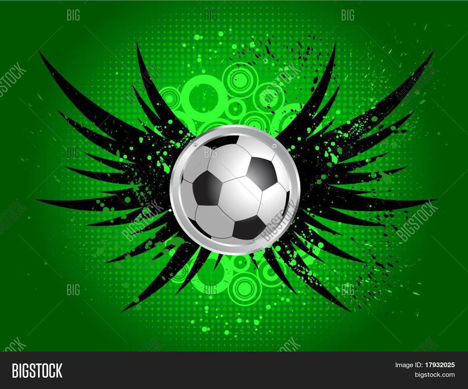 Grunge Football Vector & Photo (Free Trial) | Bigstock