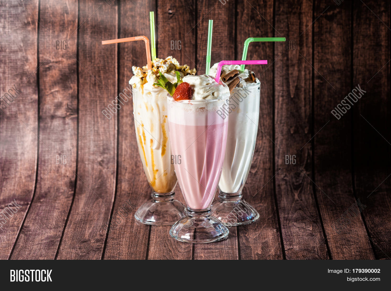 Nice Drinks Ice Cream Image & Photo (Free Trial) | Bigstock