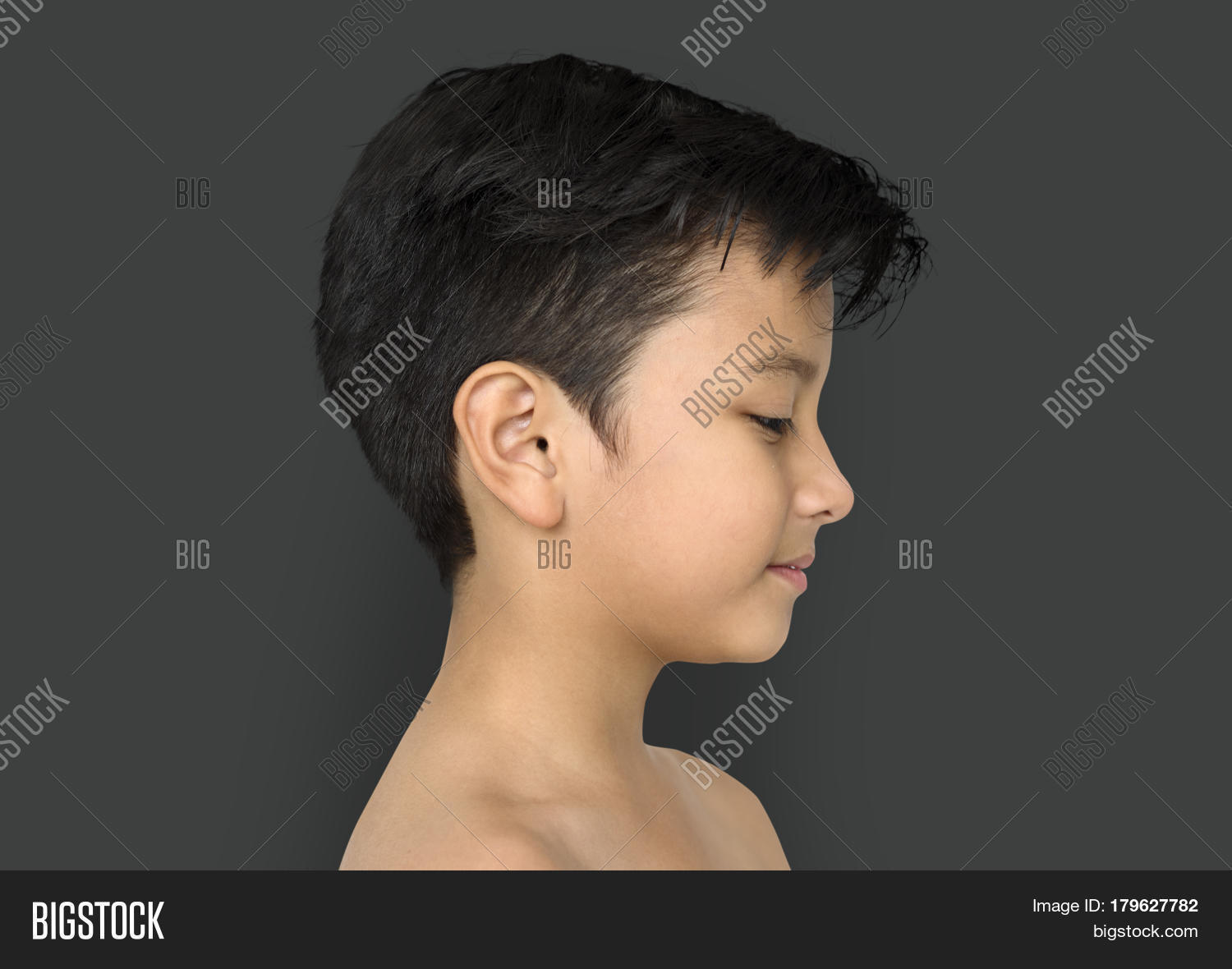 Little Boy Side View Image & Photo (Free Trial) | Bigstock
