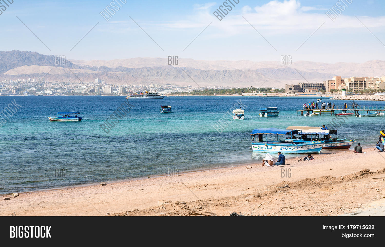 Aqaba City Beach View Image & Photo (Free Trial) | Bigstock