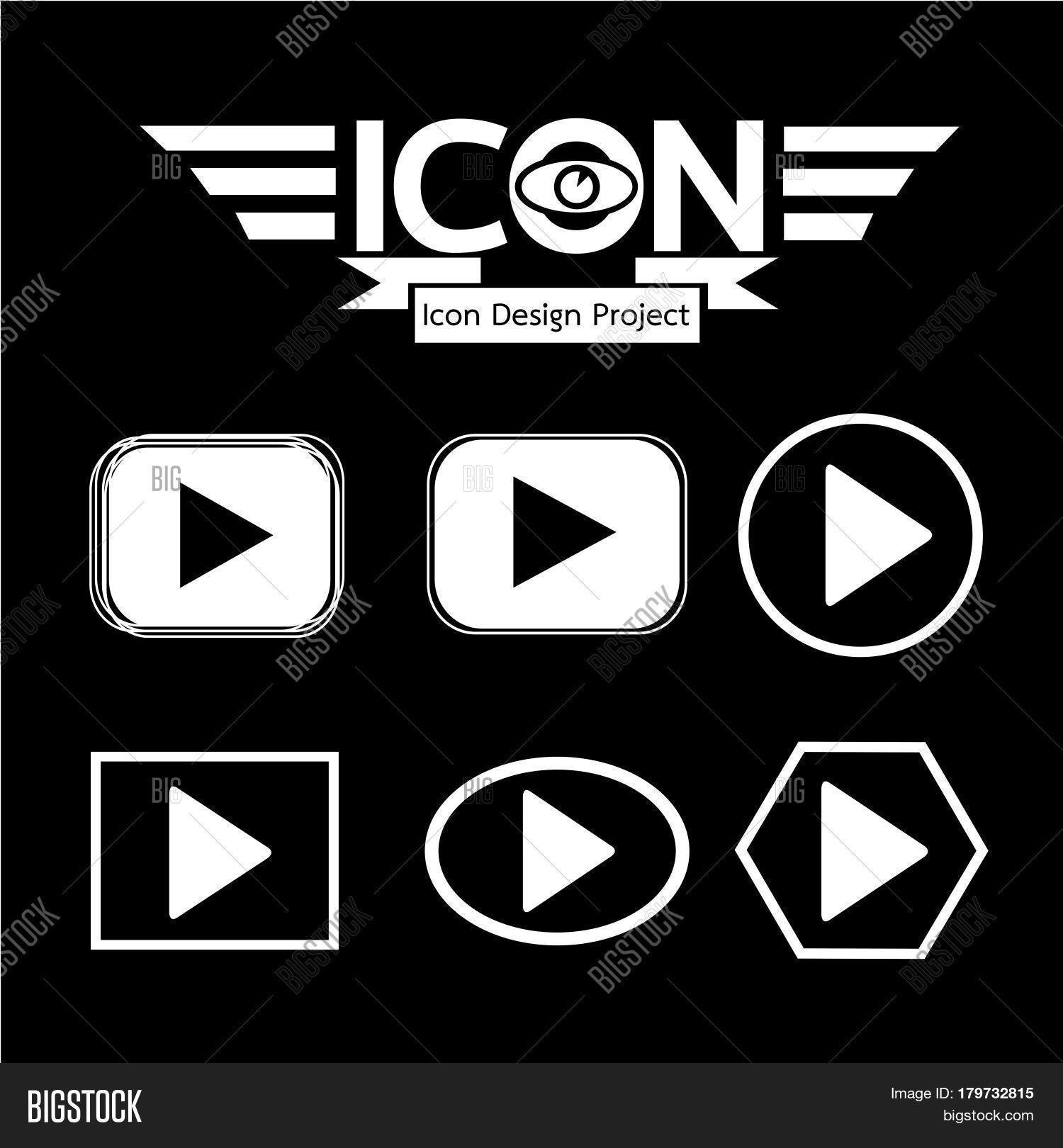 Images Pictogram Play Vector & Photo (Free Trial) | Bigstock