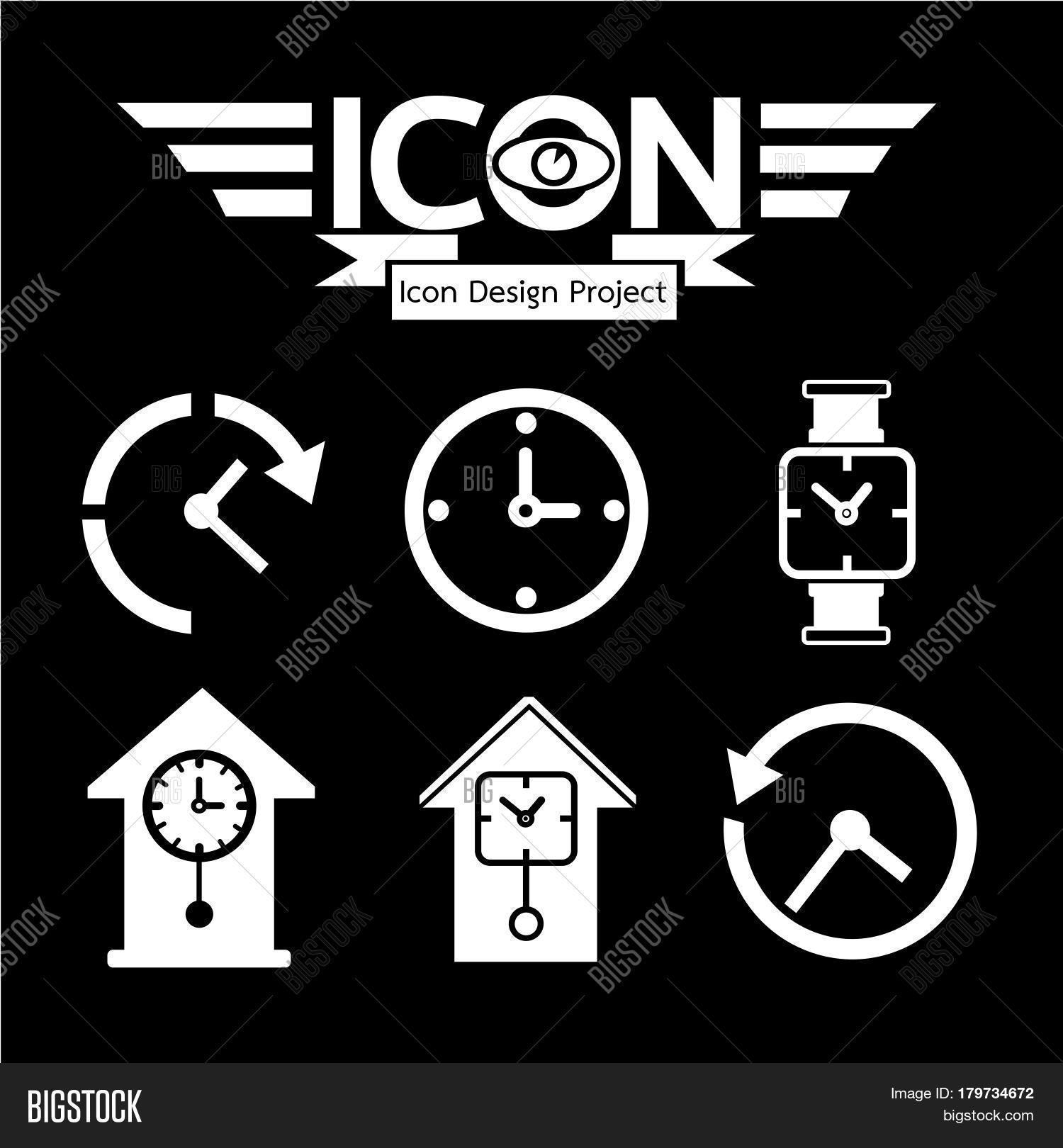 Images Pictogram Time Vector & Photo (Free Trial) | Bigstock