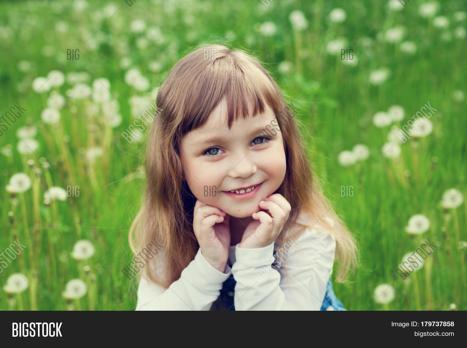 Portrait Cute Little Image & Photo (Free Trial) | Bigstock