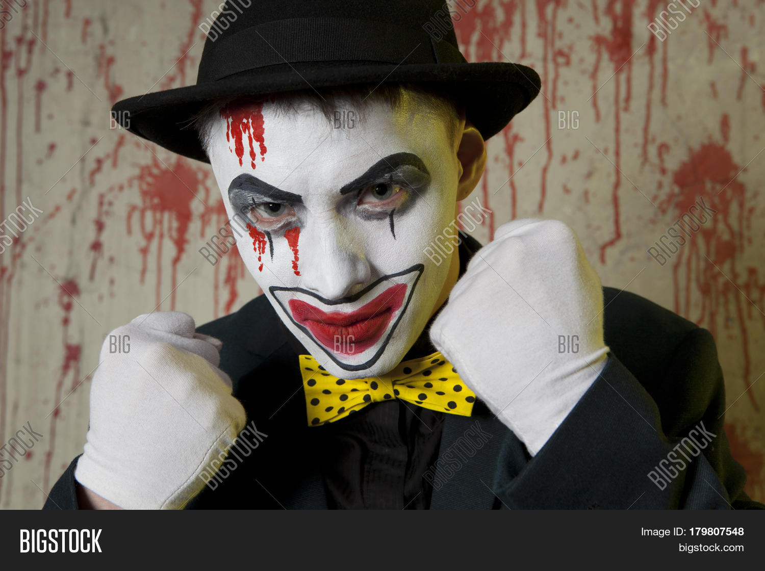 Scary Evil Clown Boxer Image & Photo (Free Trial) | Bigstock