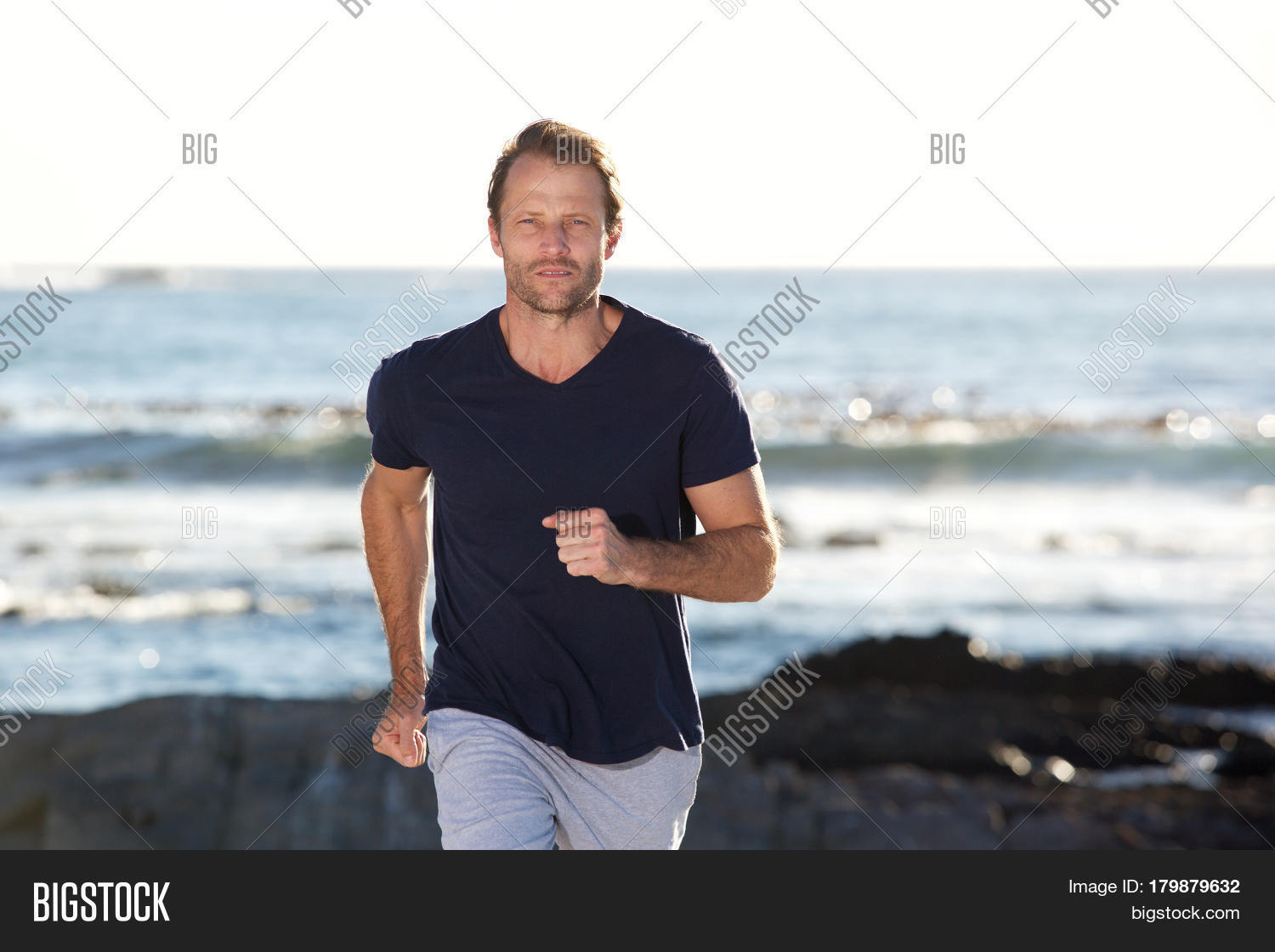 Handsome Man Running Image & Photo (Free Trial) | Bigstock