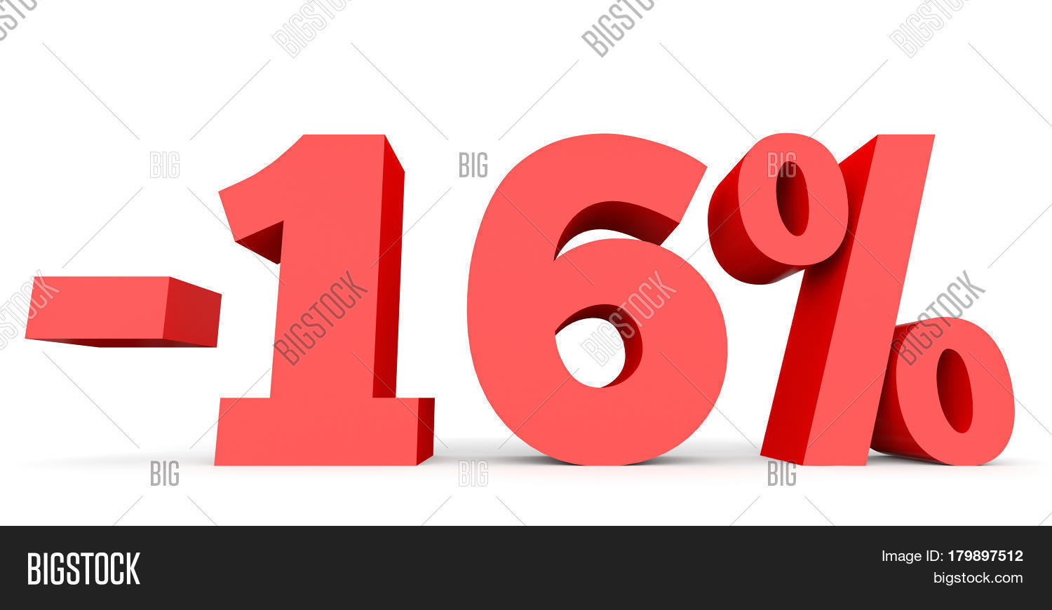Minus Sixteen Percent Image & Photo (Free Trial) | Bigstock