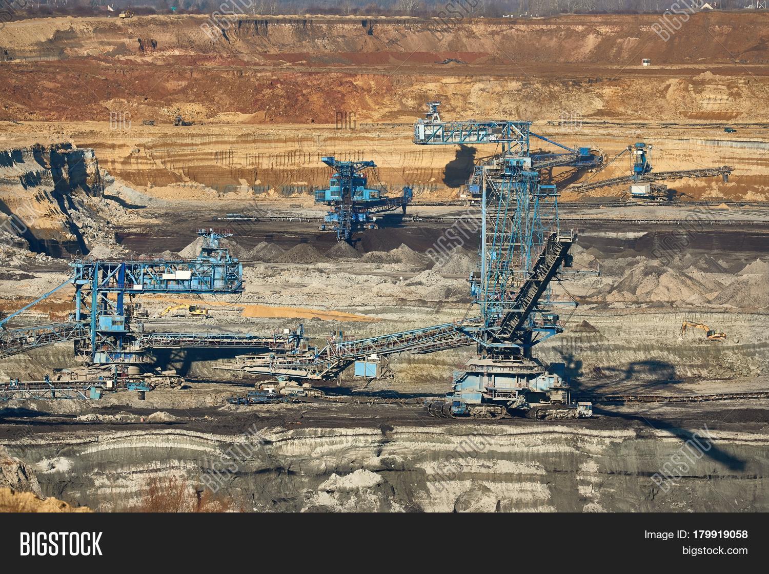 Open Pit Mining Coal Image & Photo (Free Trial) | Bigstock