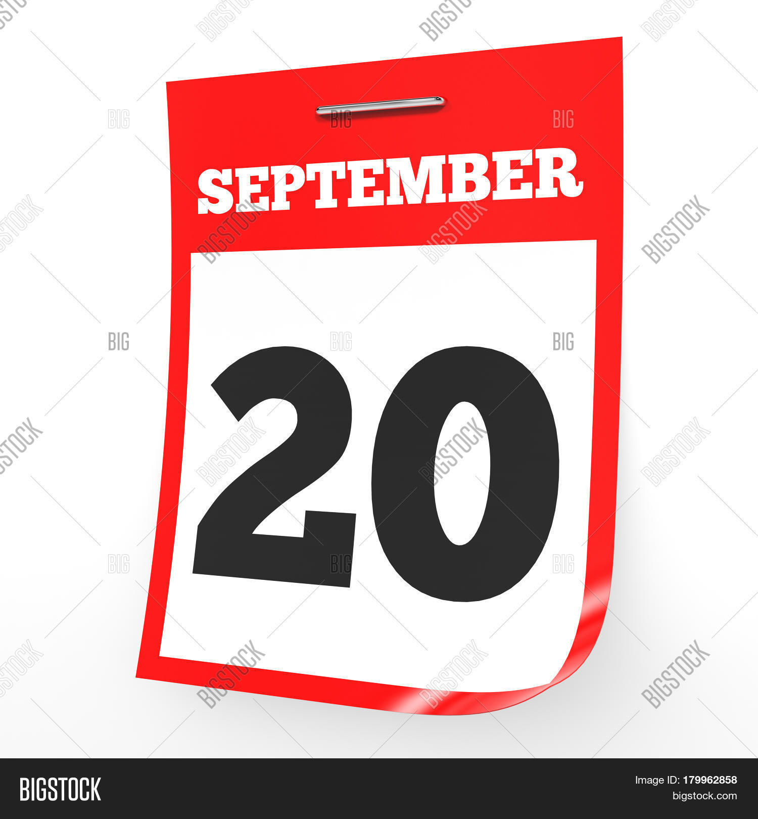 September 20. Calendar Image & Photo (Free Trial) | Bigstock