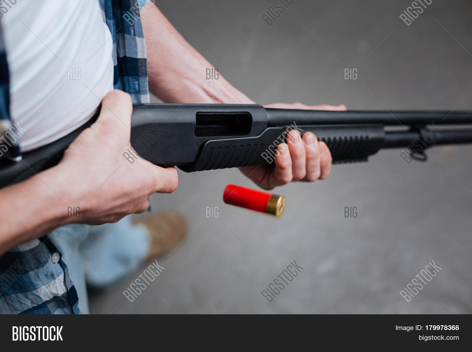Testing Gun. Close Red Image & Photo (Free Trial) | Bigstock