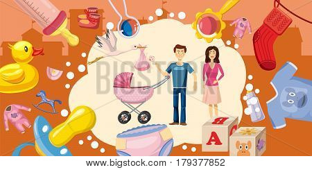 Family Horizontal Vector & Photo (Free Trial) | Bigstock